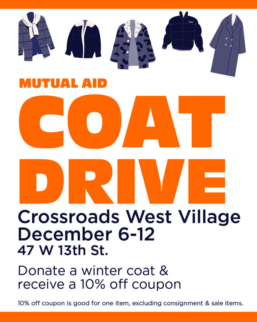 Crossroads West Village Coat Drive - Crossroads